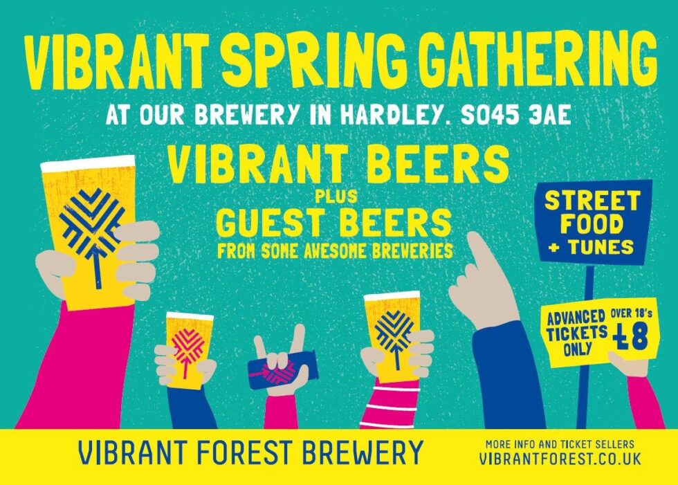 Upcoming Taproom Event - Spring Gathering 2025! - Vibrant Forest Brewery